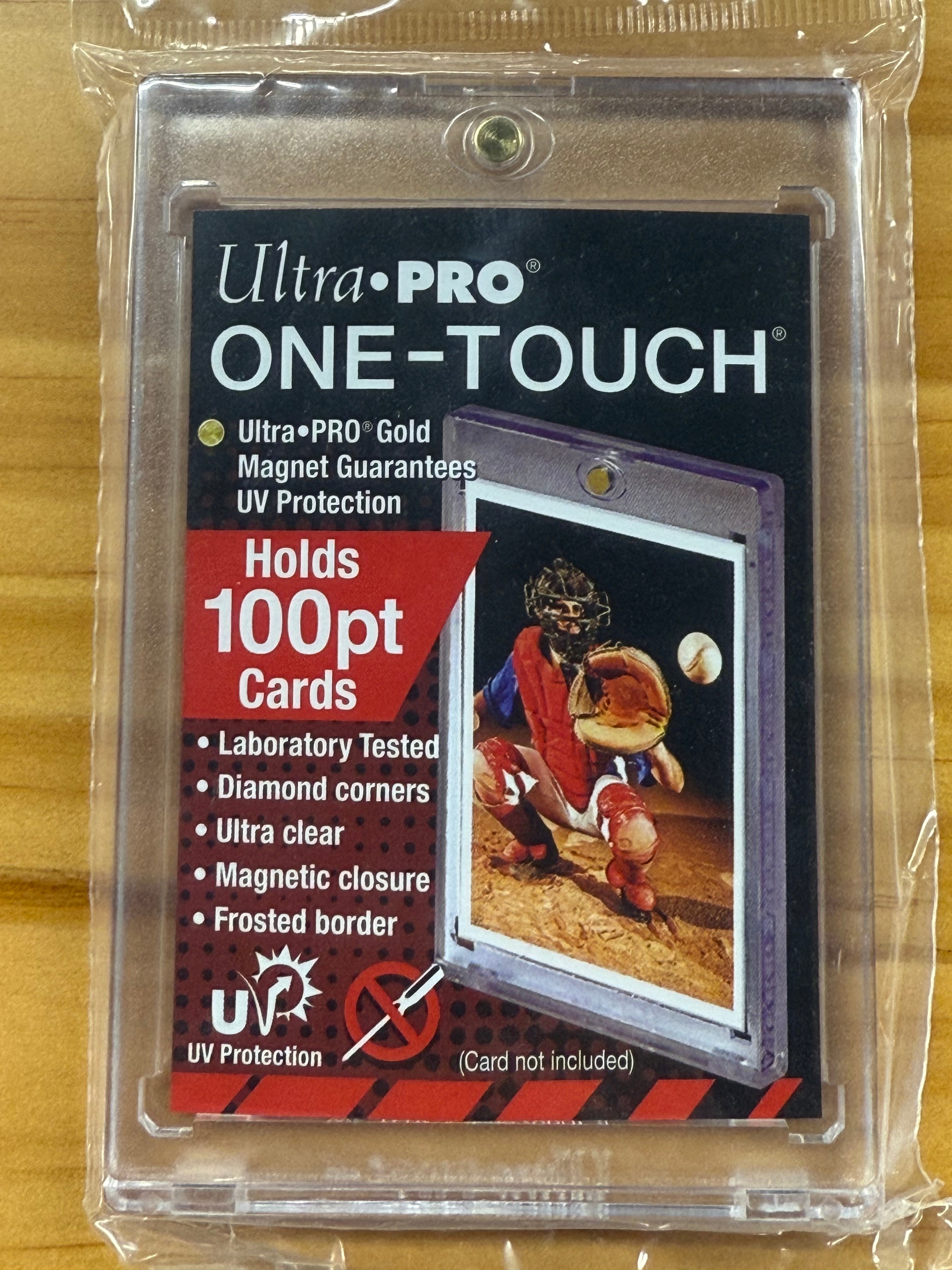 Ultra Pro One-Touch Thick Card 100pt Point Magnetic Card Holder ...