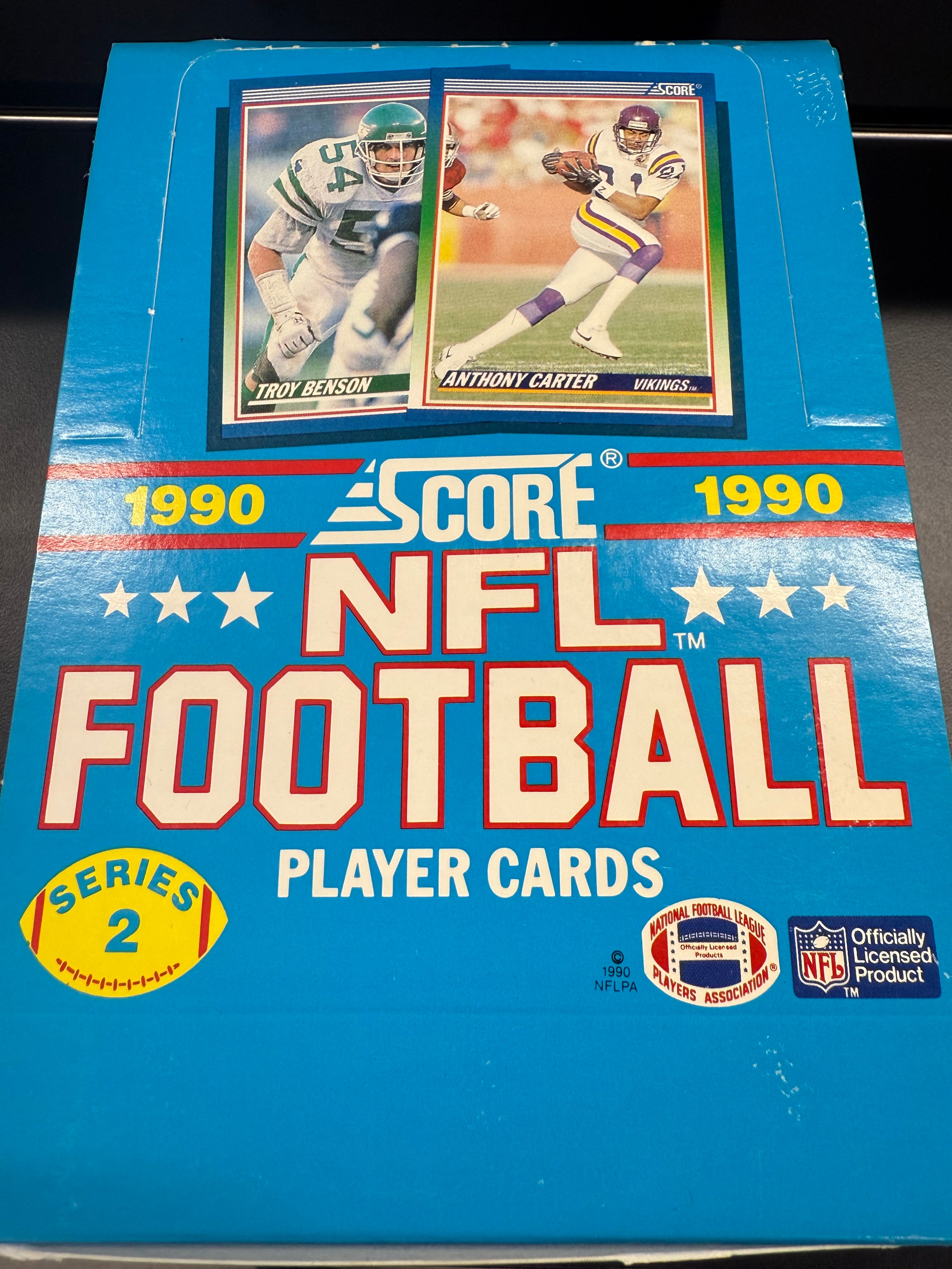1990 Score NFL Football Playing Cards Series 2 Sealed Box – Bomber ...