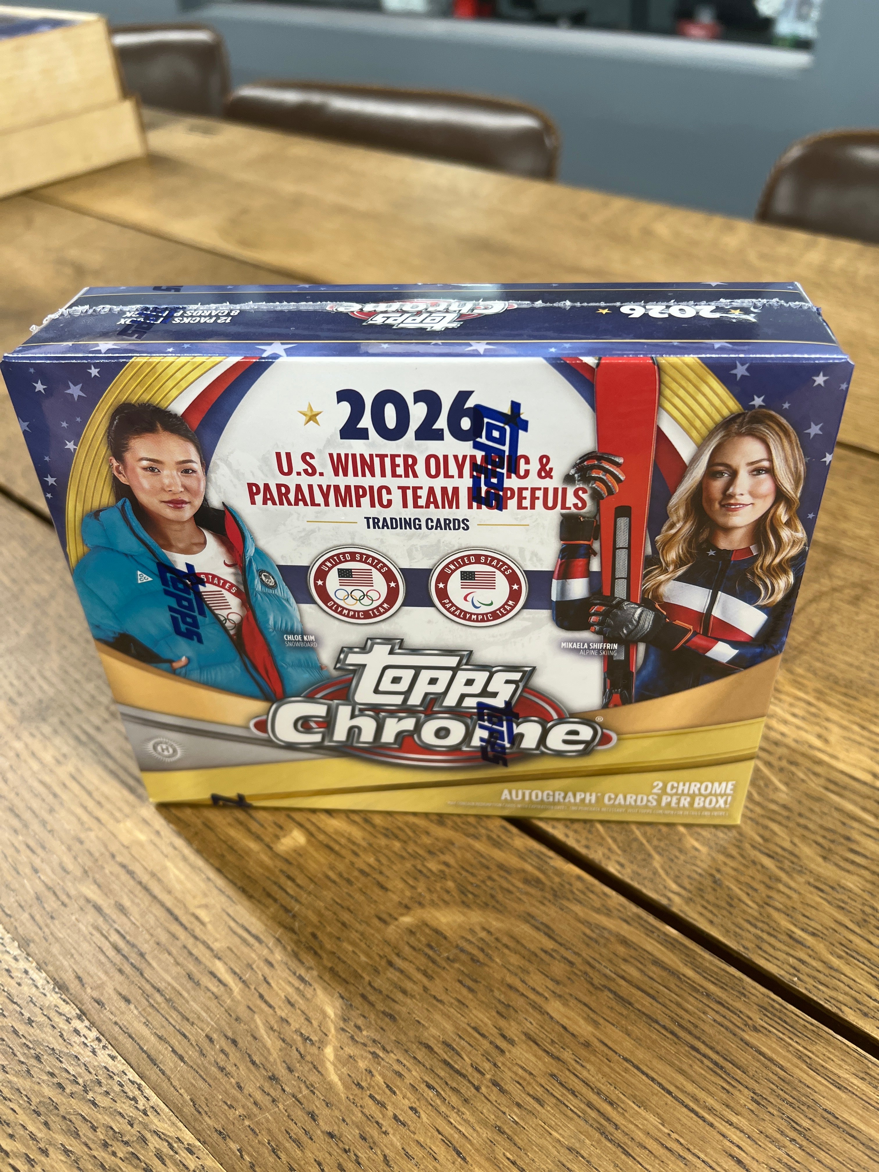 2026 US Winter Olympic Topps Chrome – Bomber Sports Cards