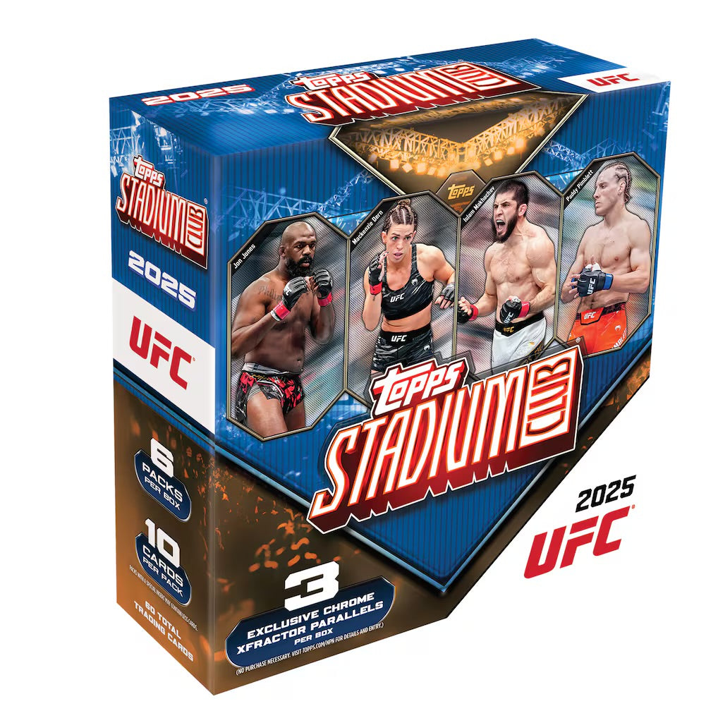2025 Topps UFC Stadium Club Mega Box – Bomber Sports Cards